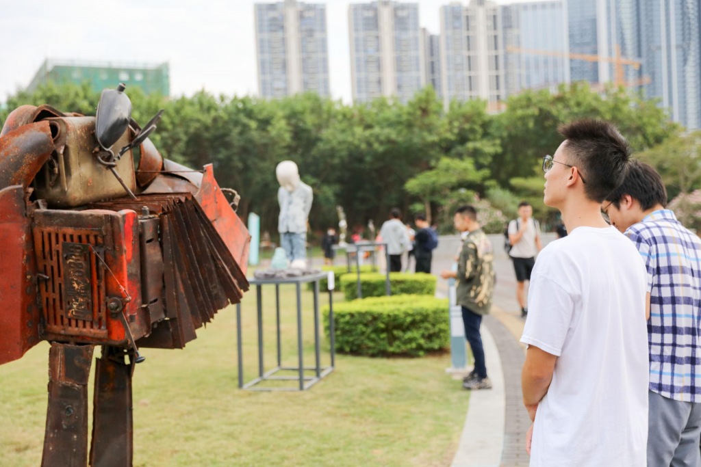 SUSTech 10th Anniversary Campus Sculpture Exhibition held