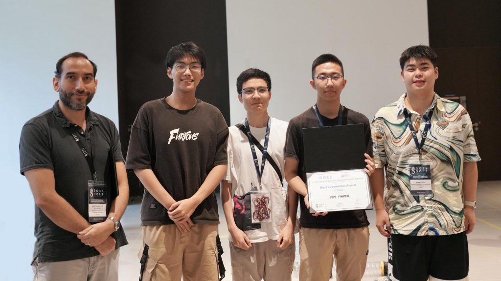 SUSTech students take second place in IEEE RoboSoft 2023 competition